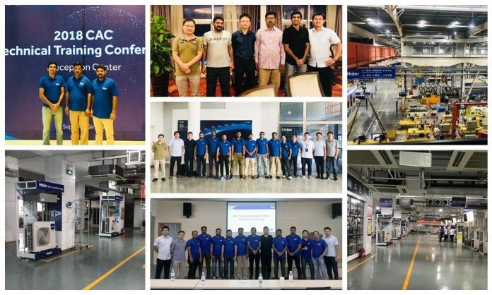 CAC Training Haier team Visits Headquarters in China - Engineering Post ...